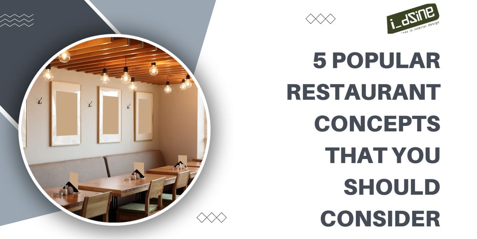 5 Popular Restaurant Concepts That You Should Consider