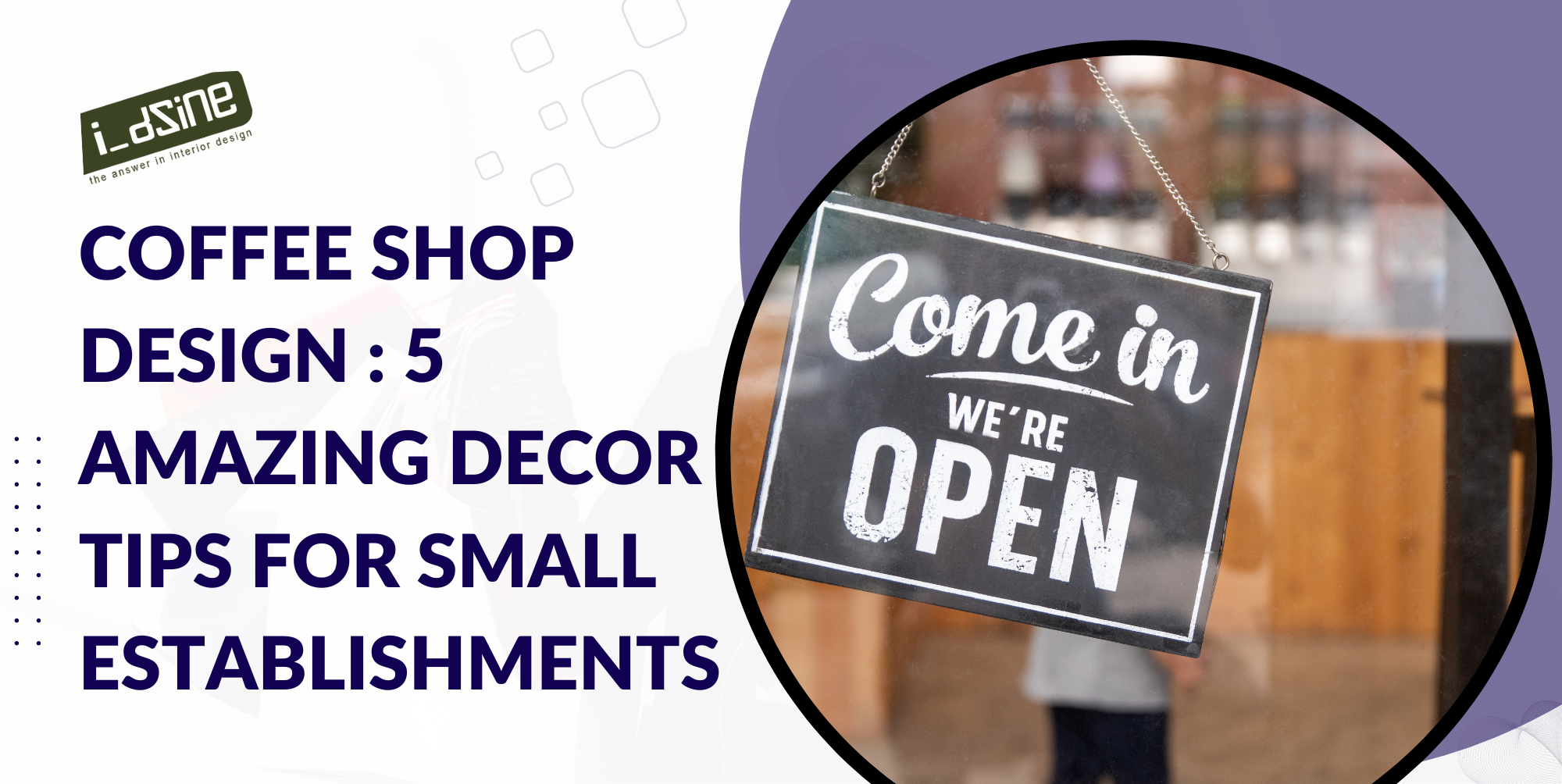 Coffee Shop Design : 5 Amazing Decor Tips For Small Settings